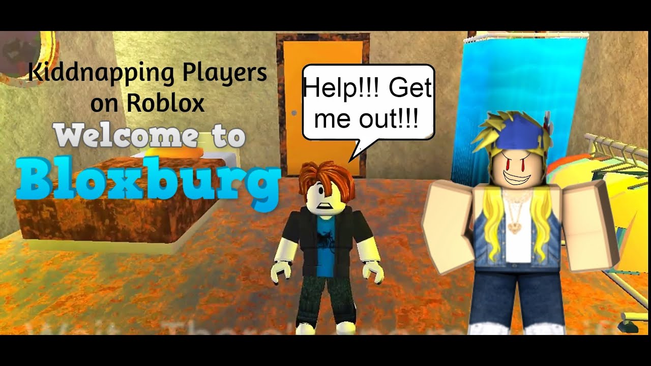 Kidnapping kids on Roblox l Welcome to Roblox - YouTube
