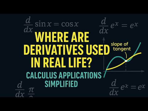 Real-Life Applications of Derivatives | Calculus Made Simple ...