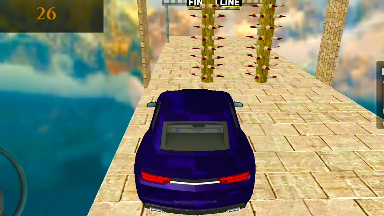 Best DEADLY RACE #07 Speed Car Bumps Challenge 3d Game play Android IOS ...