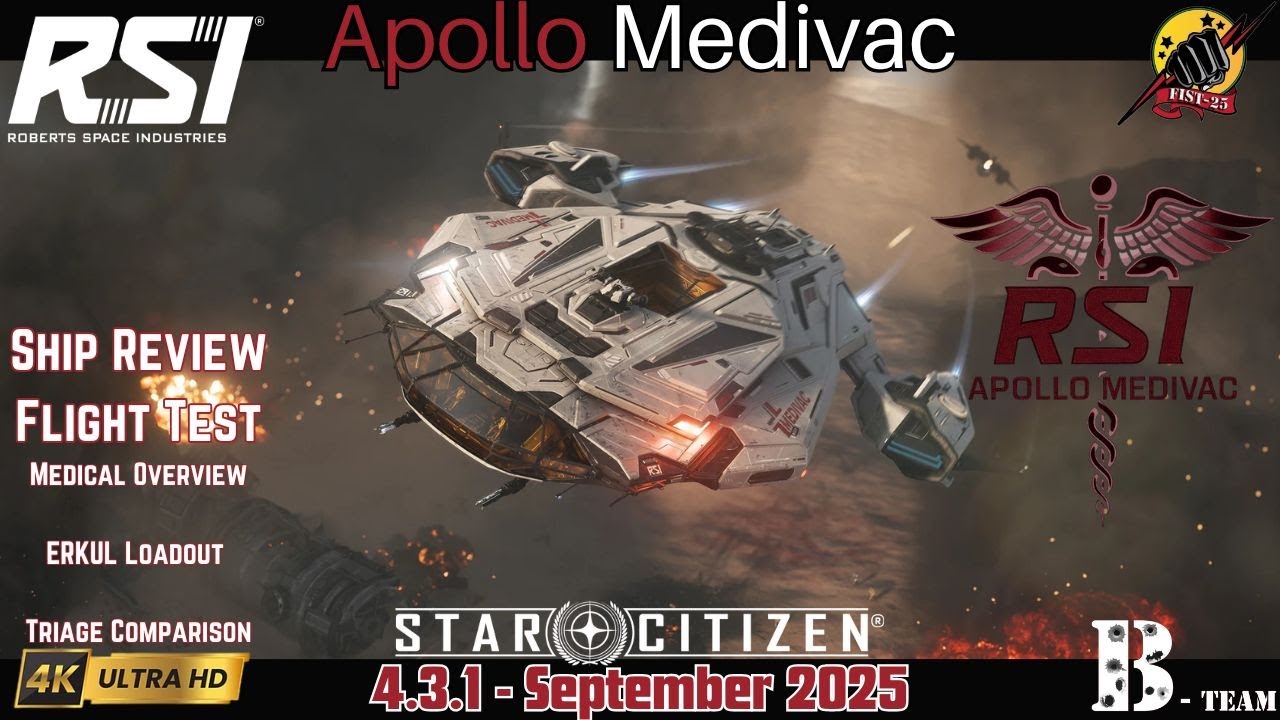 RSI Apollo Medivac Review & Tour [4.3.1 PTU - Sept 2025] - YouTube