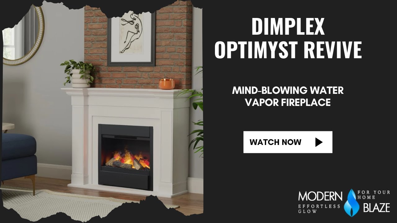 🔥Dimplex Optimyst Revive | Mind-Blowing Water Vapor Fireplace - YouTube