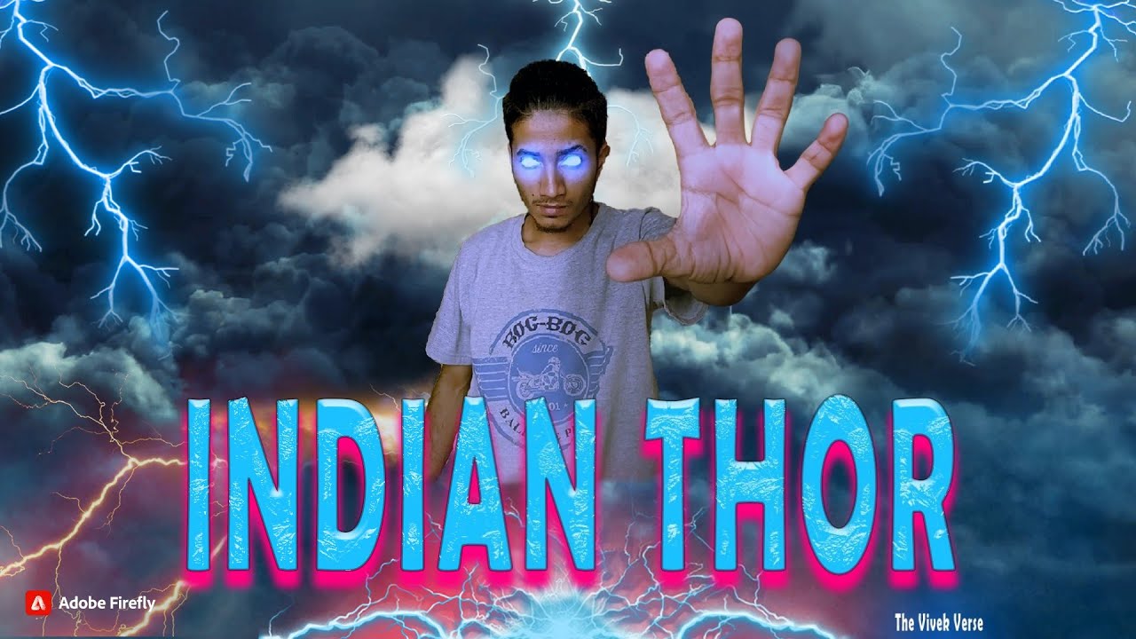 I Transformed Myself Into THOR Using VFX ! - YouTube