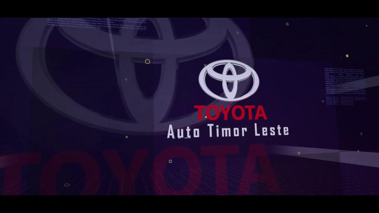 TOYOTA AUTO TIMOR LESTE - YouTube