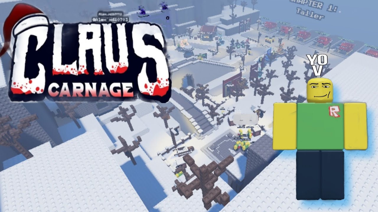 CLAUS CARNAGE-santa se volvio raro💀😱 - YouTube