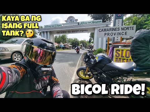 Bicol Ride ISANG FULL TANK Challenge! | Yamaha MT15