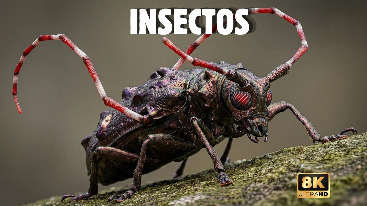 Los 7 INSECTOS Más Perturbadores y FEOS Del Planeta | DOCUMENTAL Parte ...