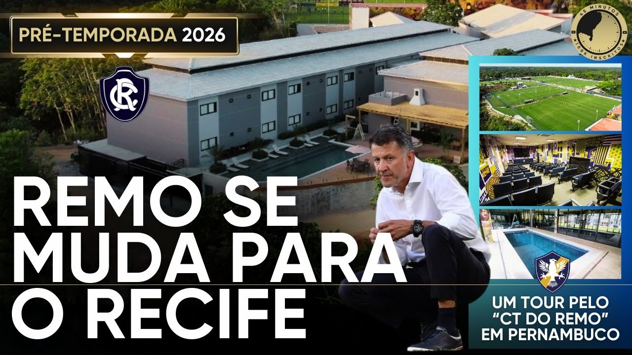 REMO "DE MUDANÇA" PARA O RECIFE. CONHEÇA O CT DO RETRÔ. A CASA DO REMO ...
