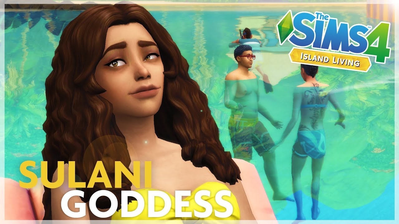 THE SIMS 4 ISLAND LIVING CAS // SULANI GODDESS (MOANA INSPIRED) - YouTube