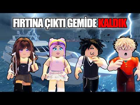 👉Hikaye: Şehirde Fırtına Çıktı Ve Gemide Kaldık...😨