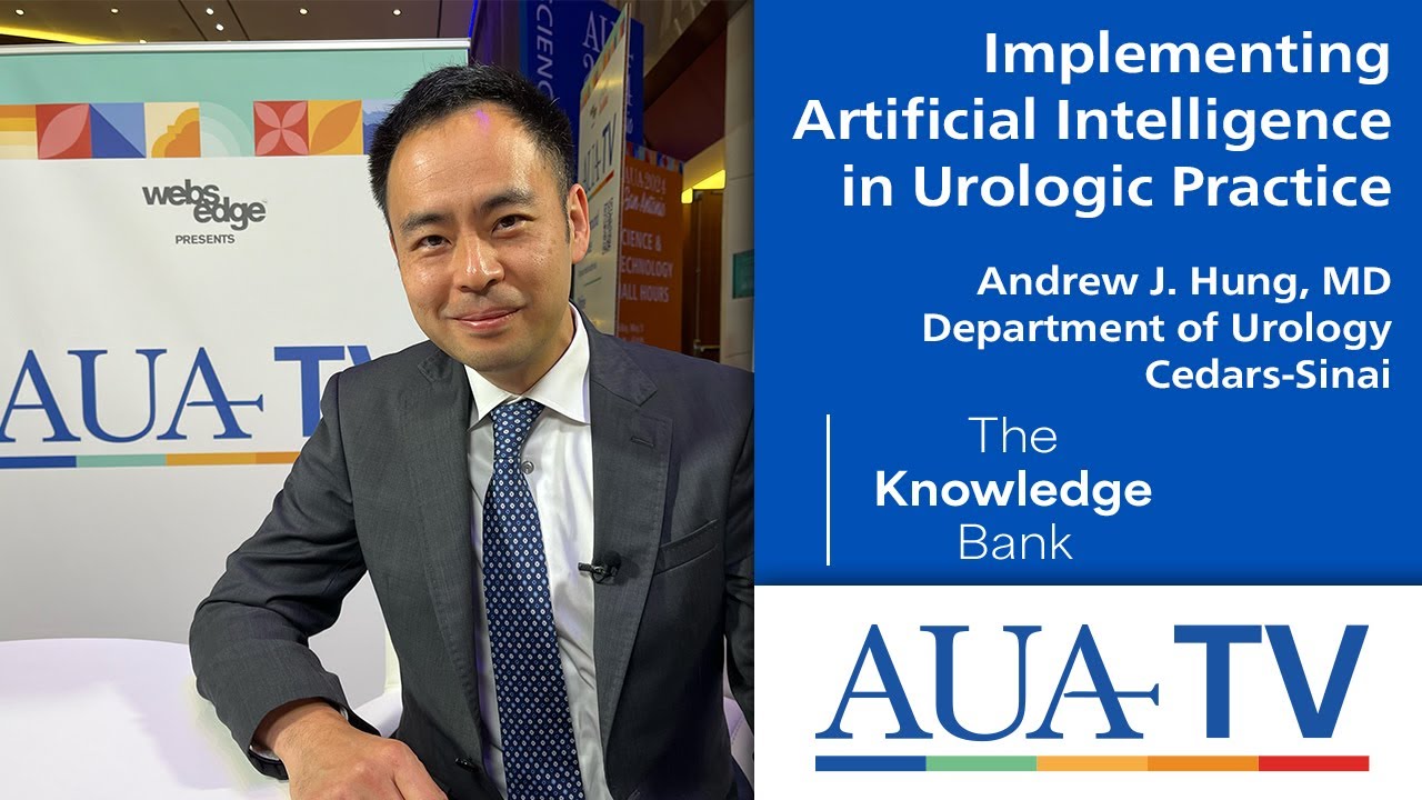 AI in Urology with Dr. Andrew Hung from Cedars-Sinai Medical Center - YouTube