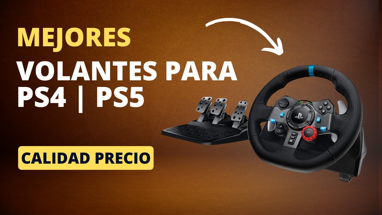 Los MEJORES VOLANTES para PS4, PS5 y PC | CALIDAD PRECIO 2024 - YouTube