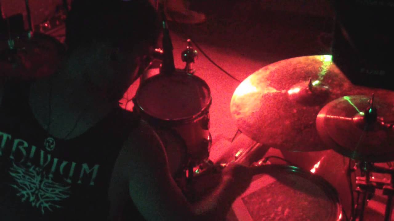 Anton Poddyachy of Lost In Alaska drumming "Time Of Solution" live ...
