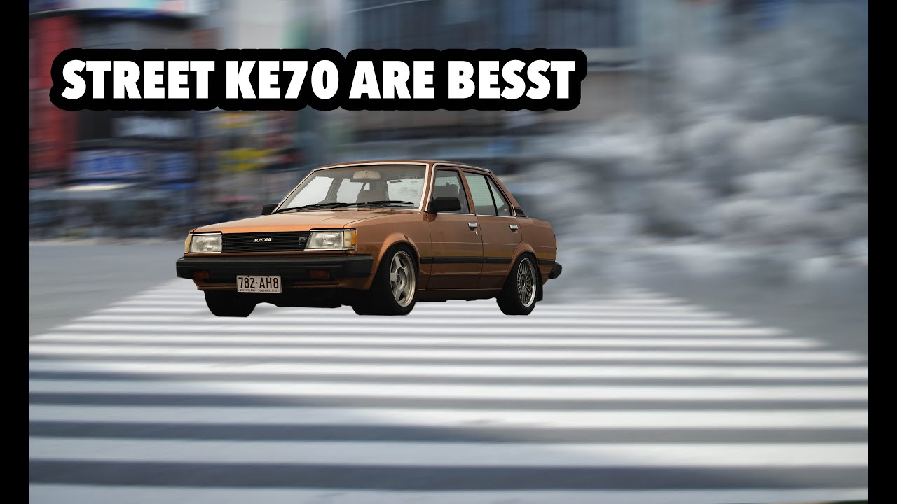 3SGE BEAMS KE70 FIRST STREET LEGAL DRIVE - YouTube