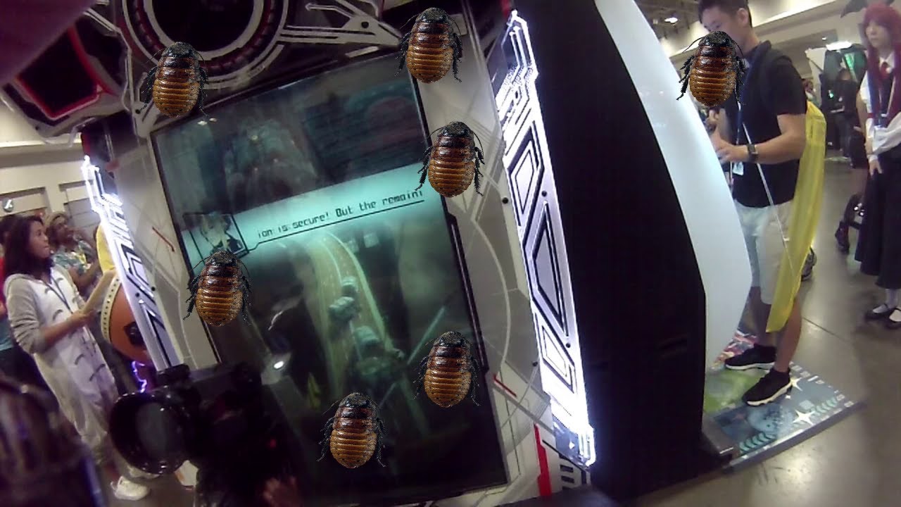 [#Otakon 2019] [Game Room] - Silent Scope Bone Eater - Bugged Gameplay ...