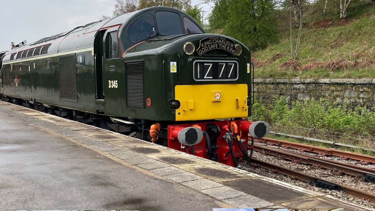 A Royal Rail visit! Northern Belle King Charles III God save the King. Hellifield: Clitheroe 29. ...