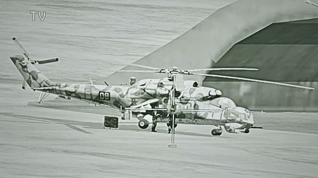 AH-64D Apache Engages Airfield with Hellfire Missiles - YouTube