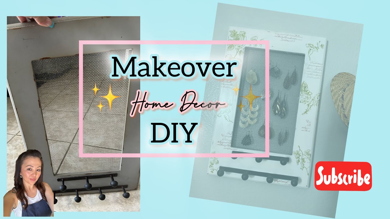 DIY MAKEOVER~DECOR REFRESH @hometo inspirediyanddecor - YouTube