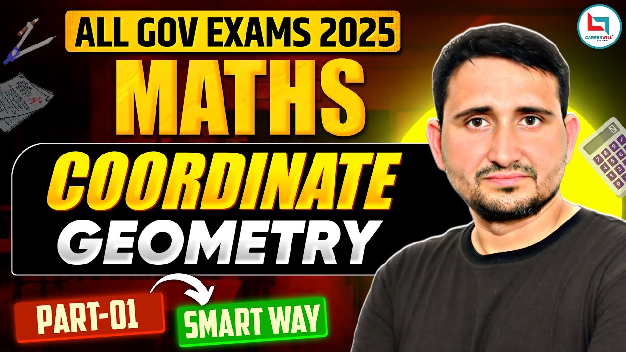 Mathematics Preparation For ALL Gov Exams | Coordinate Geometry Part 1| By Amit Sir#maths # ...
