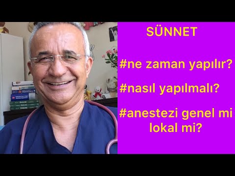 Sünnet kaç yaşında nasıl yapılmalıdır? Anestezi genel mi?lokal mi?#sünnetianlamak #çocuk