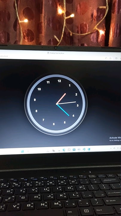 Analog Clock Using Html Css Javascript Coding Codinglife 1451