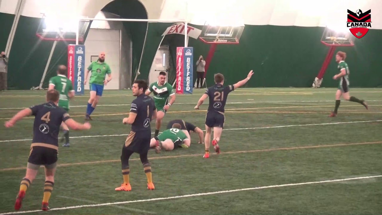 EASTERN vs WESTERN Canada Rugby League January 2020 Ontario Rugby ...