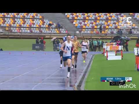 2022 QLD GPS Championships - U13 - 800m - YouTube