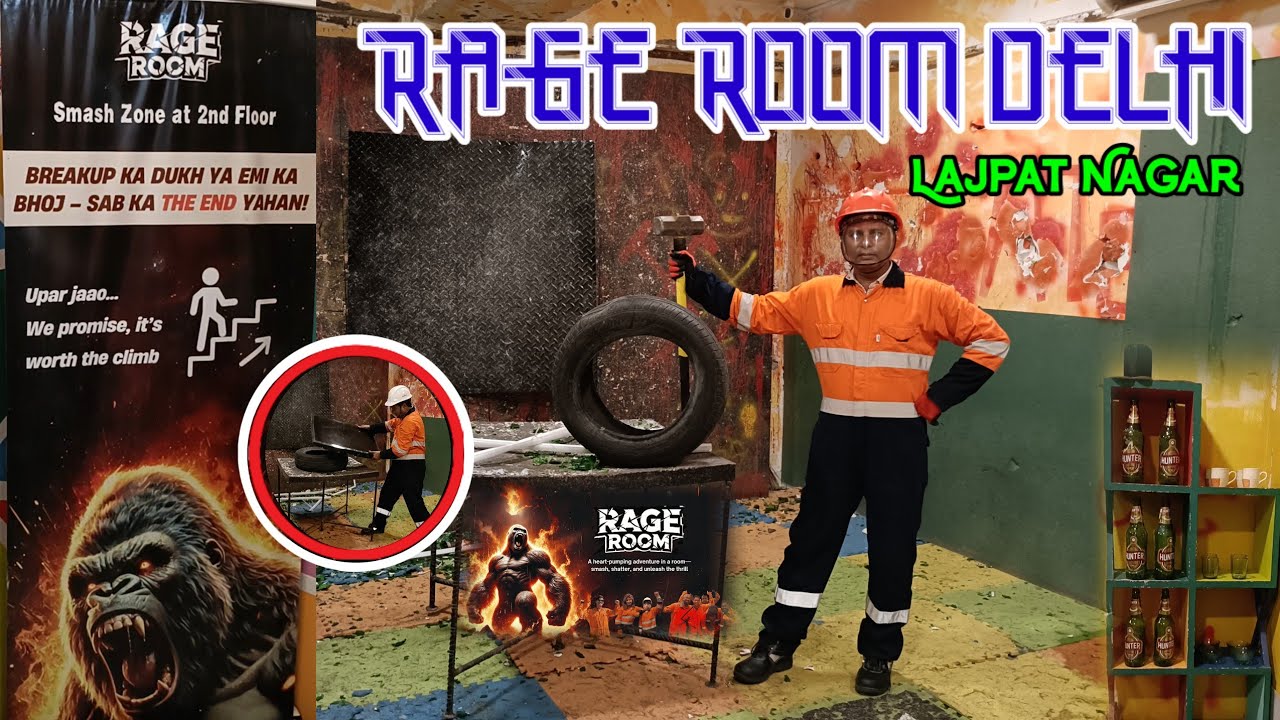 Rage Room Delhi | Rage Room Lajpat Nagar | Rage Room Smash, Shatter ...