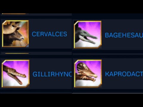 NEW CREATURE AND HYBRIDS LEAKED!! CERVALCES, BAGEHESAURUS ...