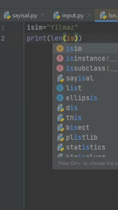 Python Len Fonksiyonu #shorts - YouTube