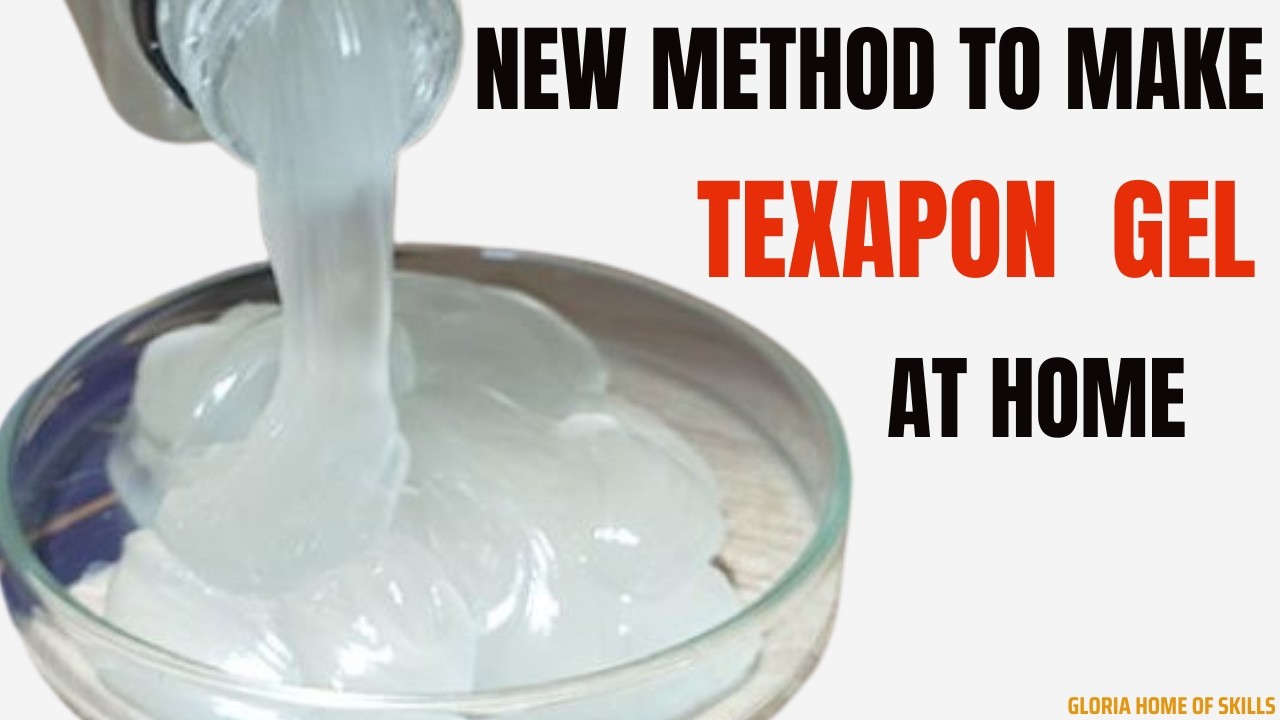 HOW TO MAKE TEXAPON GEL (SLES)| NEW METHOD - YouTube