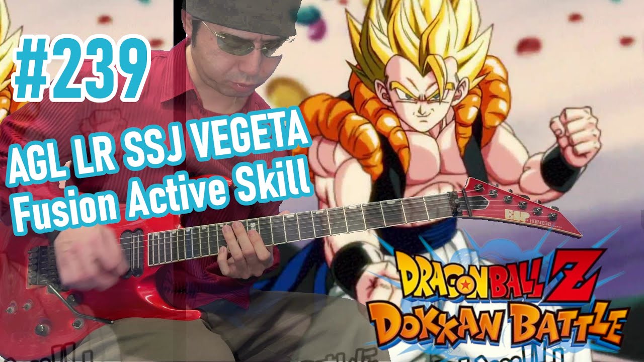 Dragon Ball Z Dokkan Battle OST Guitar Cover-AGL LR SSJ VEGETA Fusion ...