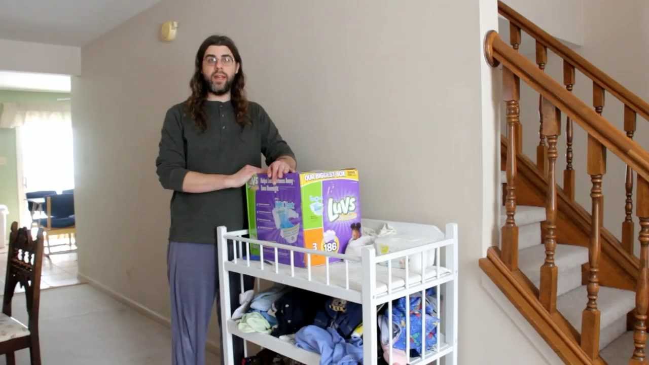 Unboxing Luvs Diapers - YouTube