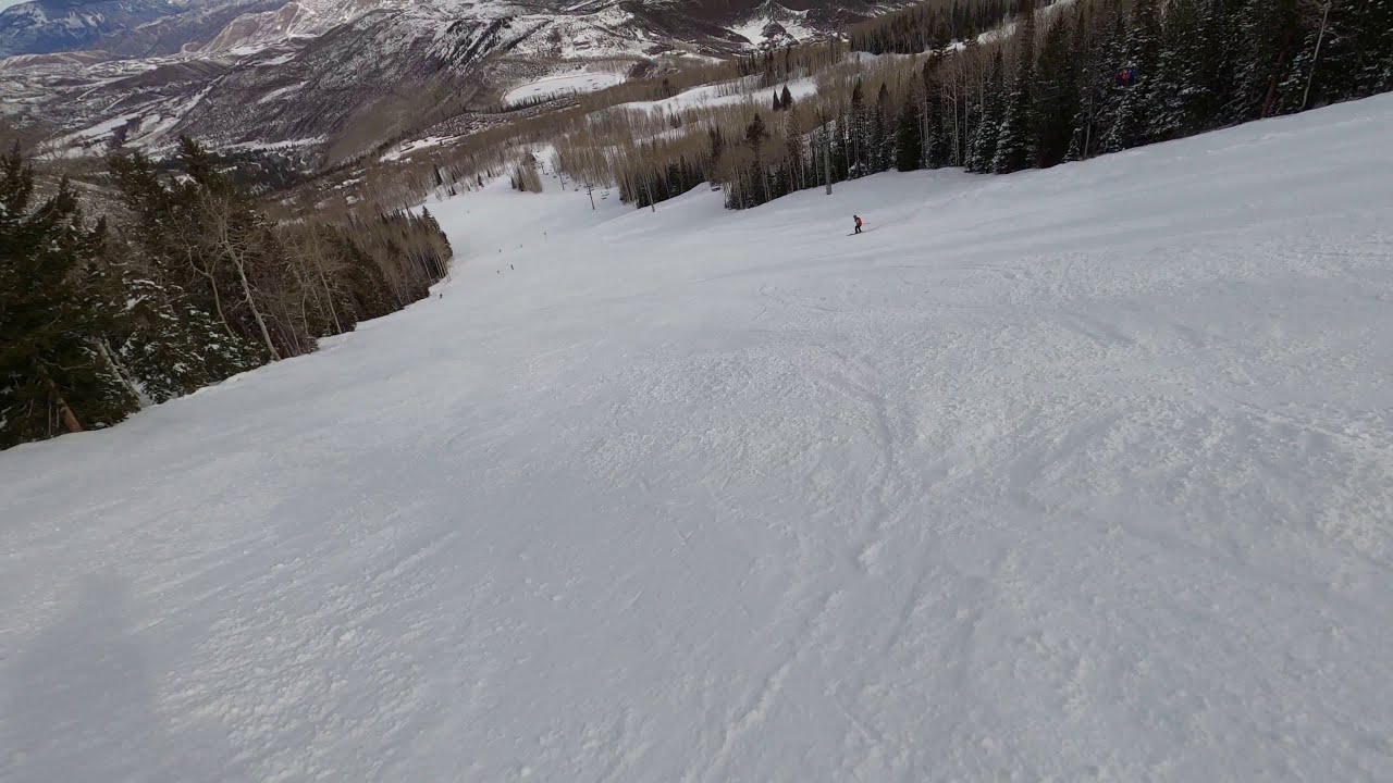 Jake & Byron Udell Skiing Slot, Byron wearing the helmet cam with Gopro ...