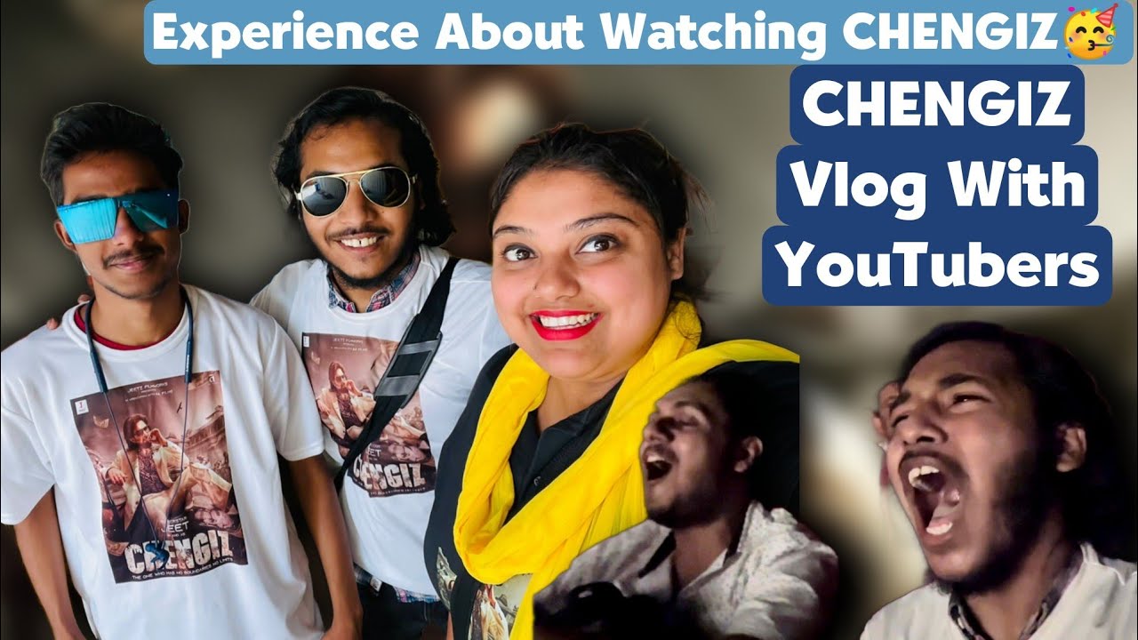 Chengiz First Day First Show Experience By Maharaj | Chengiz Vlog ...