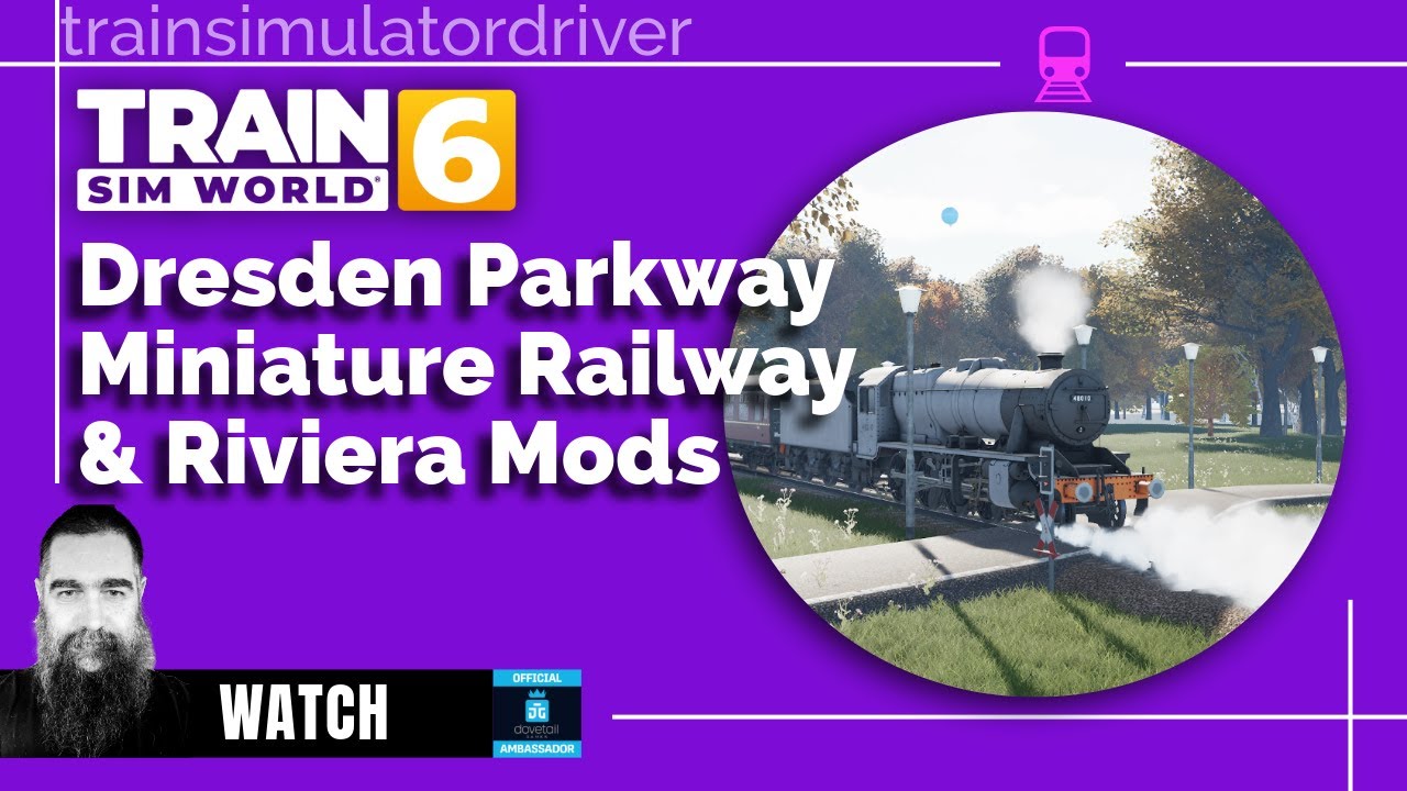 Lets visit the Dresden Park Miniature Railway and Check out Riviera ...