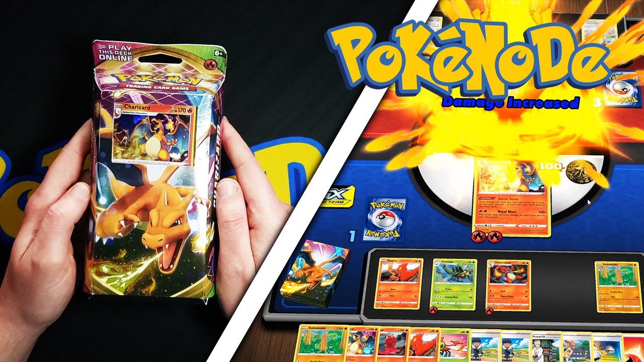 Charizard Theme Deck Battle | Vivid Voltage Charizard Theme Deck Opening and Battle - YouTube