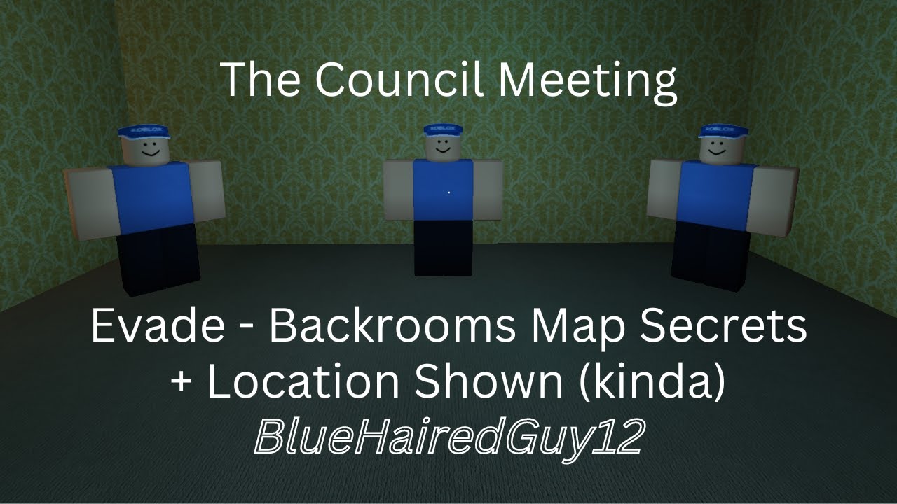Backrooms Map Secrets | Evade - YouTube
