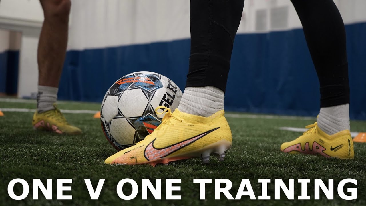 How To Improve Your One v One Dribbling | Full One v One Training ...