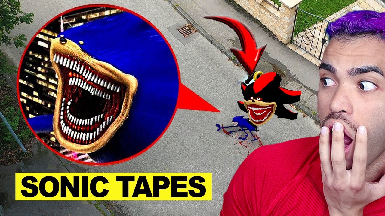 ENCONTRAMOS O SONIC SHIN TAPES COM DRONE NA VIDA REAL ! SONIC TAPES VS ...