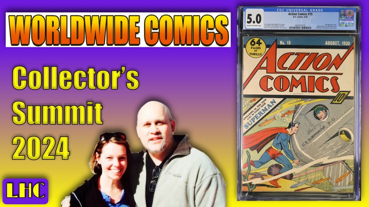 STUNNING Golden Age Comics Revealed at the Collector's Summit 2024! - YouTube