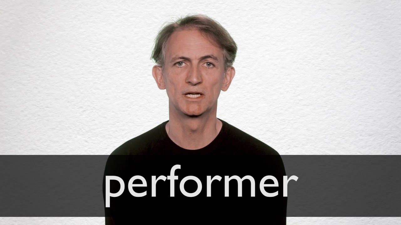 How to pronounce PERFORMER in British English - YouTube