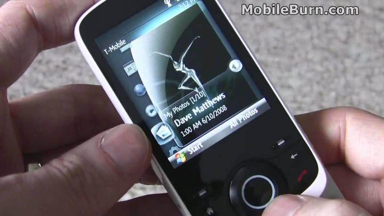 T-Mobile Shadow 2009 review - part 1 of 2 - Design, UI, Camera - YouTube