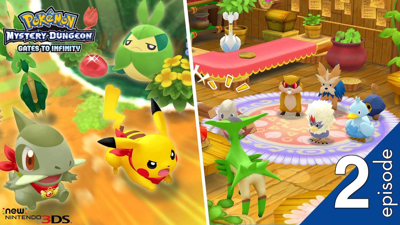 ⚡ Pokemon Mystery Dungeon - Gates to Infinity - 【Ep.02 of 16】 - 1080P ...