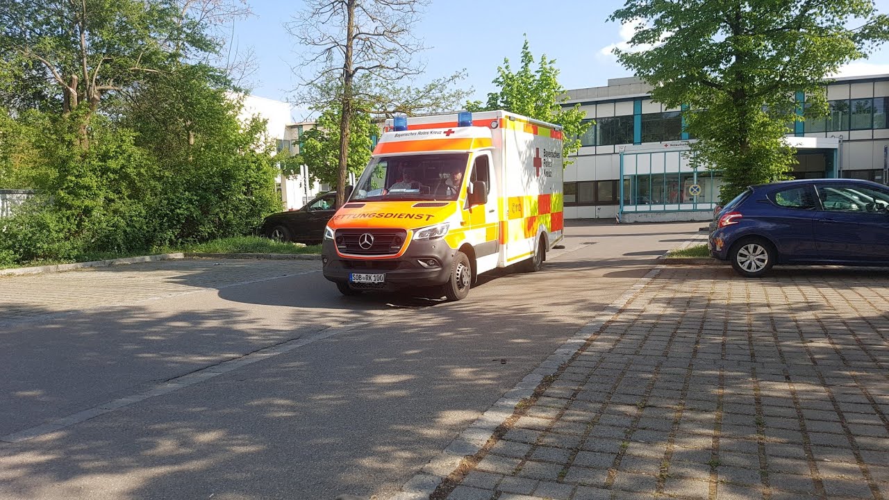 NEF + Bayern RTW des BRK Schrobenhausen RW Schrobenhausen - YouTube