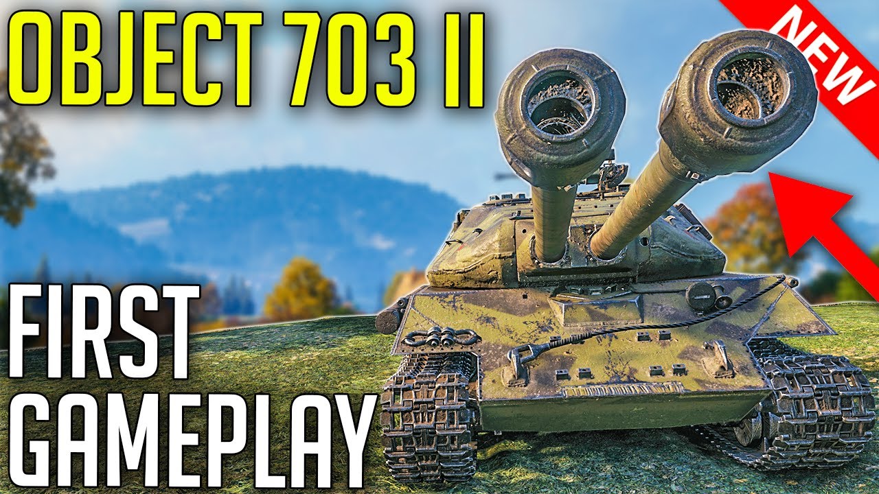 Object 703 II - First Gameplay Action | World of Tanks Object 703 ...
