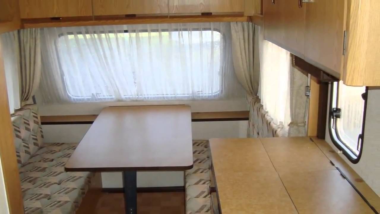 Caravan te koop: BURSTNER CLUB 400 - YouTube
