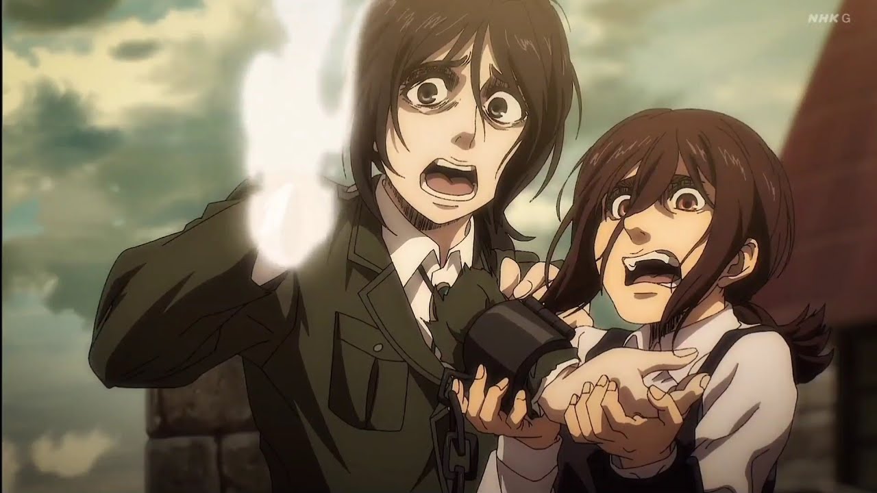 Pieck And Gabi Screaming - YouTube