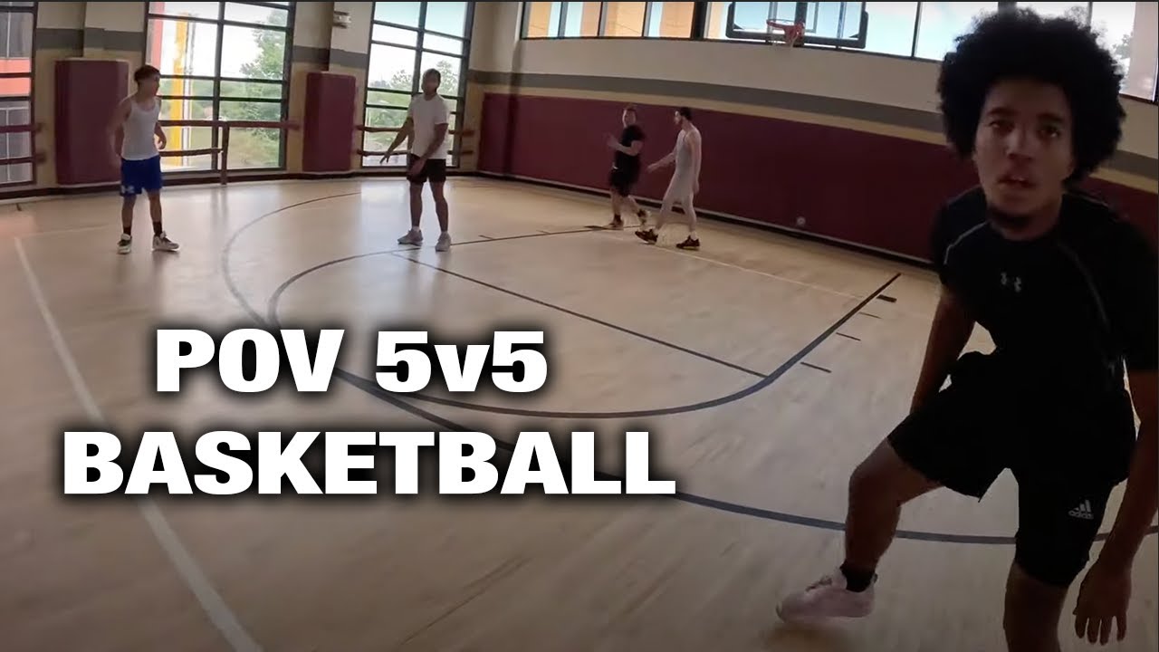 FIRST PERSON POV BASKETBALL 3v3 - YouTube