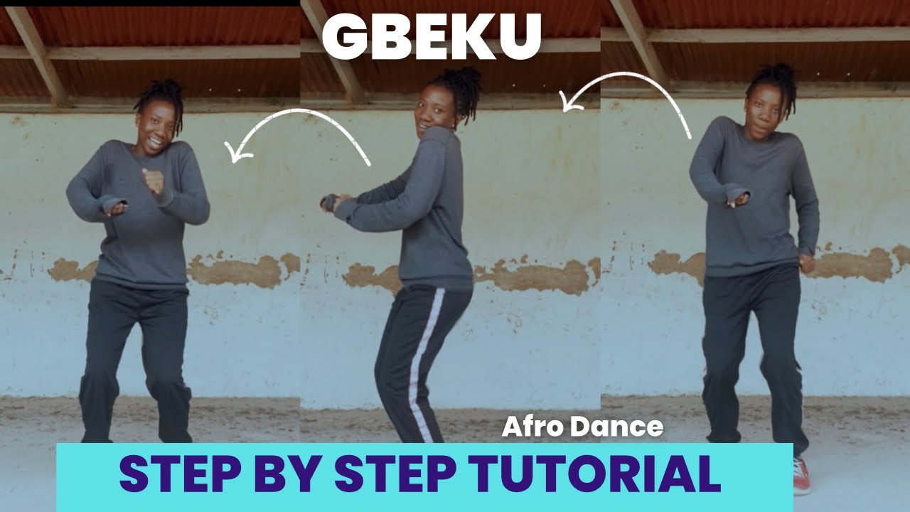 Gbeku EASY AFRO DANCE MOVE TUTORIAL | Beginner Level - YouTube