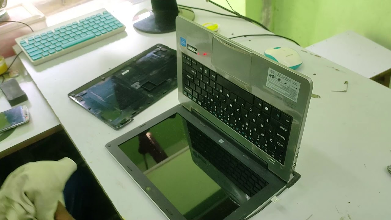 Micromax canvas laptop display problem and solution - YouTube